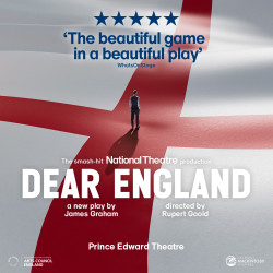 Dear England Tickets and Seat Reviews - Olivier Theatre (National Theatre)